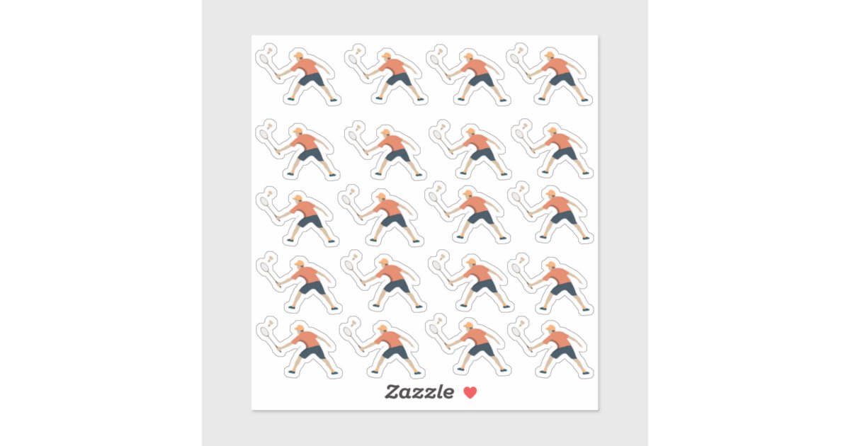 Badminton Sticker | Zazzle