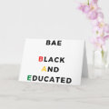 BAE Graduate Card | Zazzle