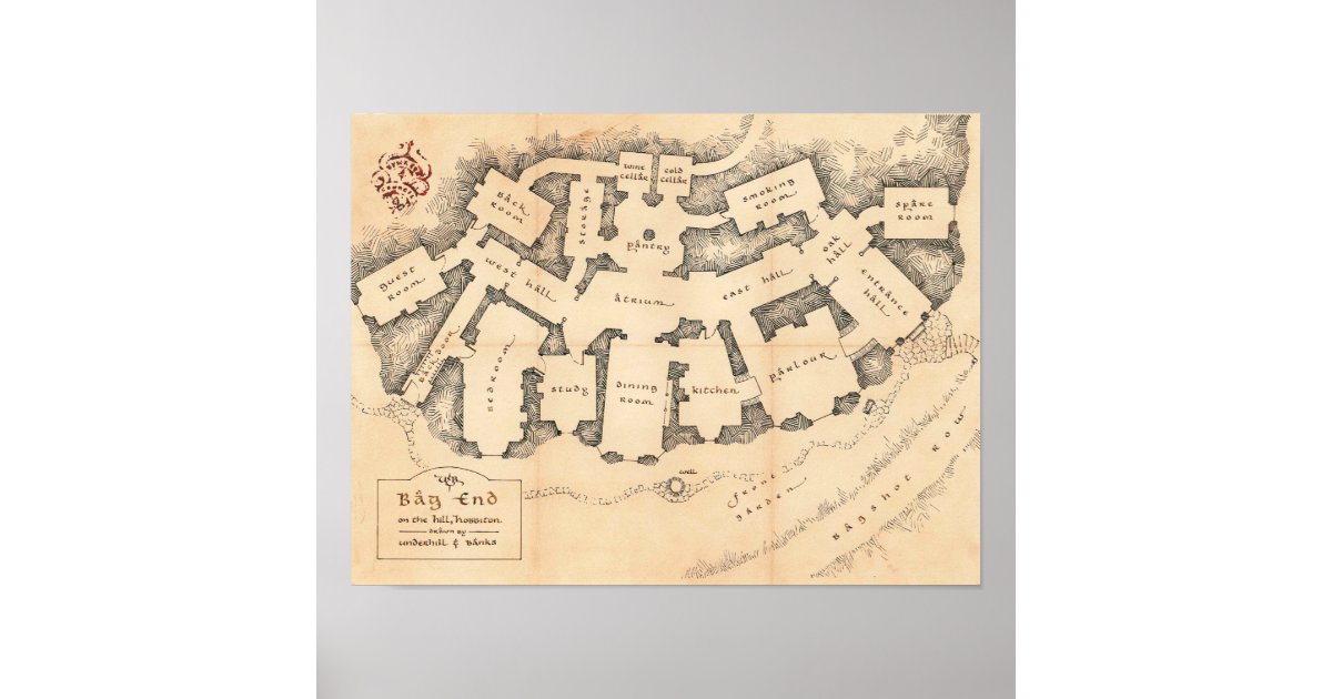 Bag End Poster | Zazzle