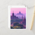 Bagan Temples Myanmar the beautiful tourist place Postcard | Zazzle