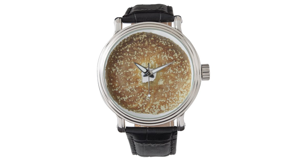 BAGEL 3 WATCH | Zazzle