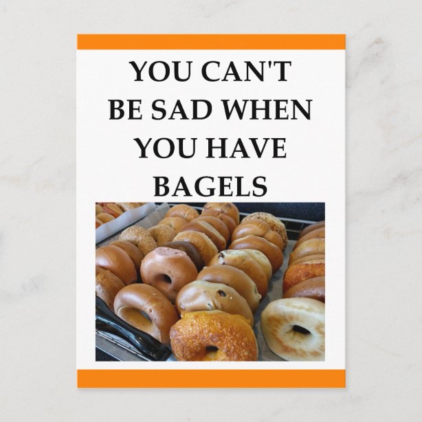 Personalized Funny Bagel Gifts on Zazzle