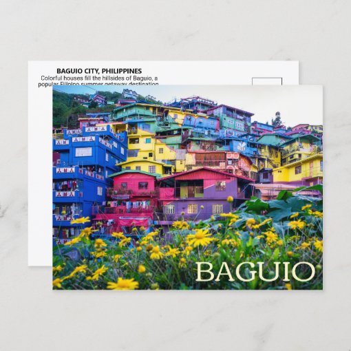Baguio, Philippines Postcard | Zazzle