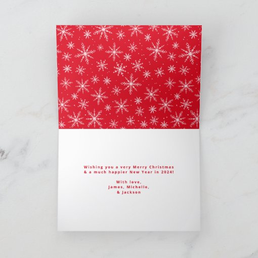 Bah Humbug Ugh Funny Photo Holiday Card | Zazzle