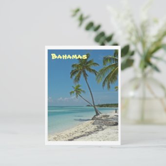 Bahamas Beach Post Card | Zazzle
