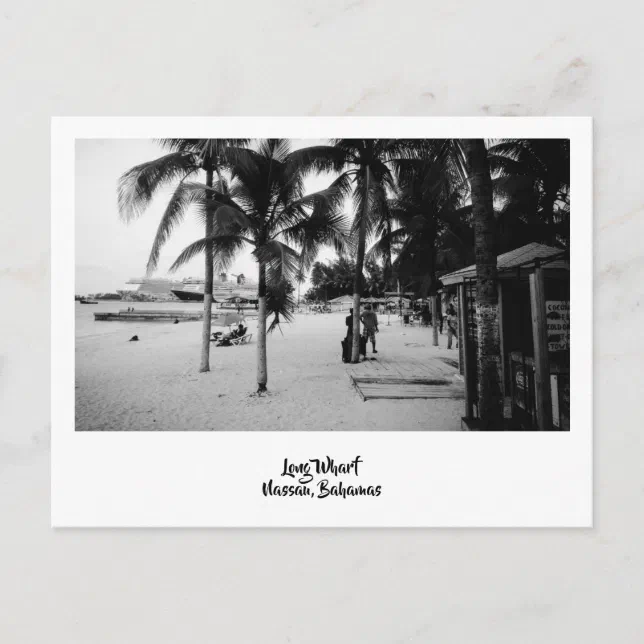 Bahamas Beach scene Postcard | Zazzle