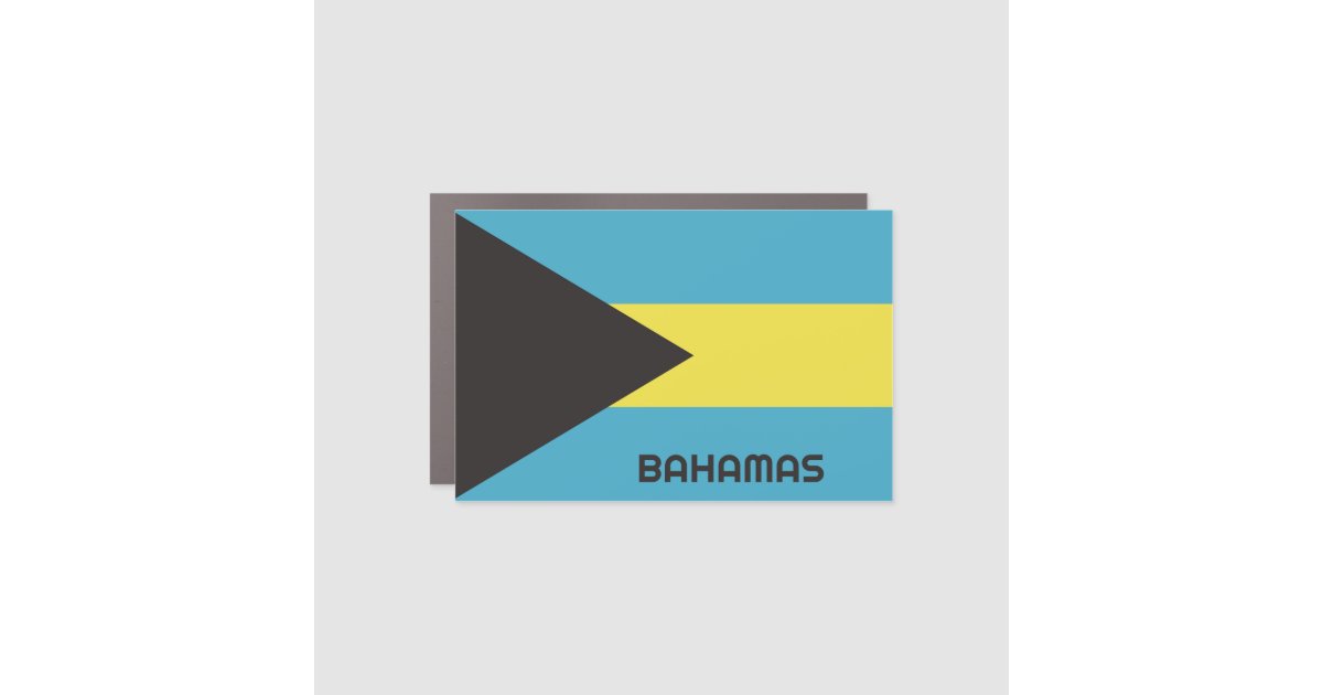 Bahamas Flag Car Magnet | Zazzle
