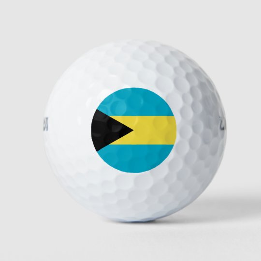 Bahamas Flag Golf Balls | Zazzle.com