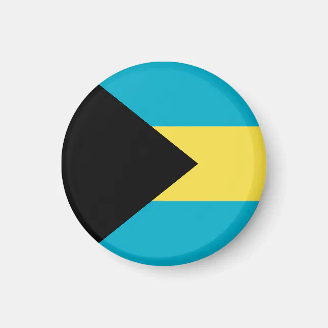 Bahamas flag magnet | Zazzle
