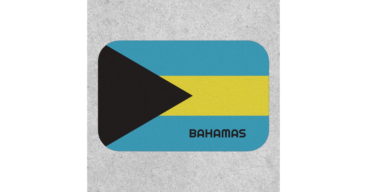 Bahamas Flag Patch | Zazzle