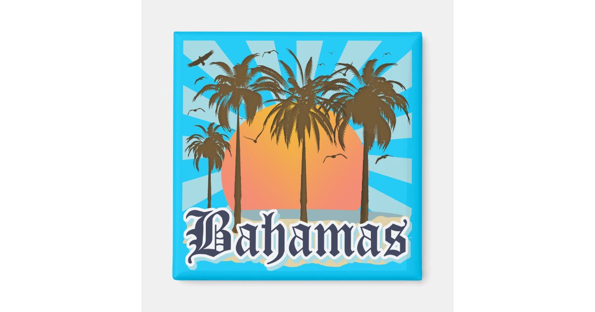 Bahamas Islands Beaches Magnet | Zazzle