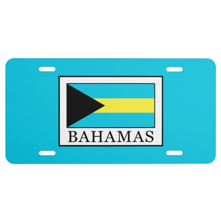 Bahamas License Plate | Zazzle.com