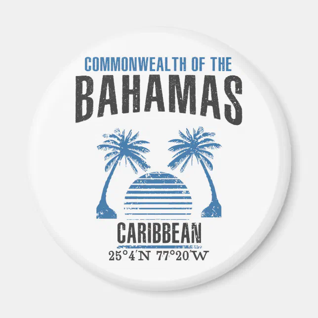 Bahamas Magnet | Zazzle