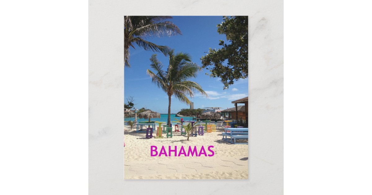 Bahamas Postcard | Zazzle