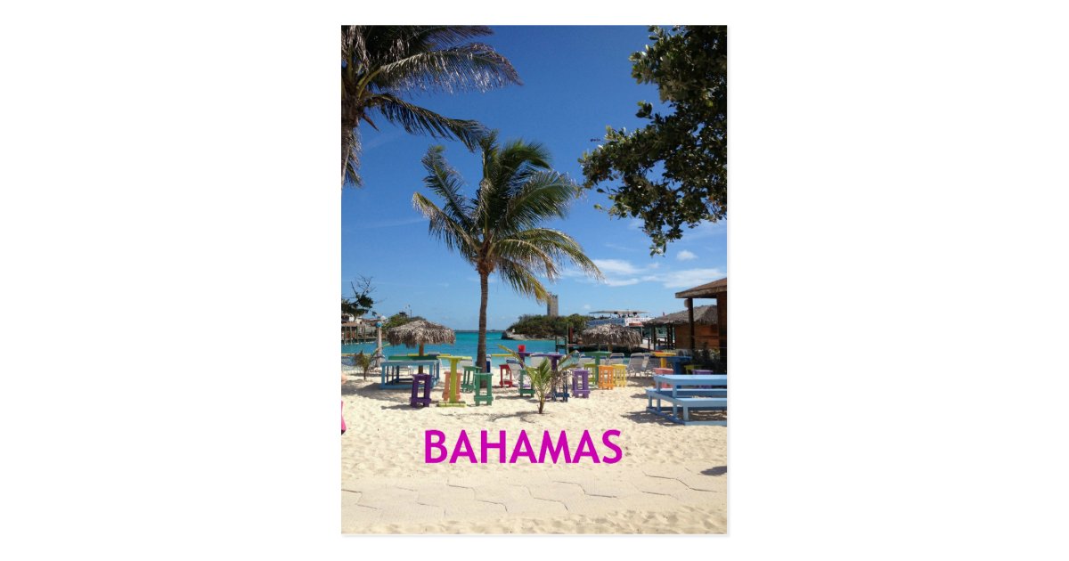 Bahamas Postcard | Zazzle.com