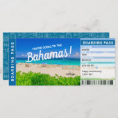 Bahamas Vacation Travel Gift Ticket | Zazzle