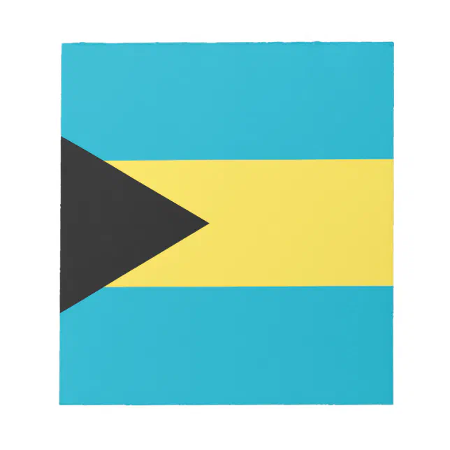 Bahamian Flag Notepad | Zazzle