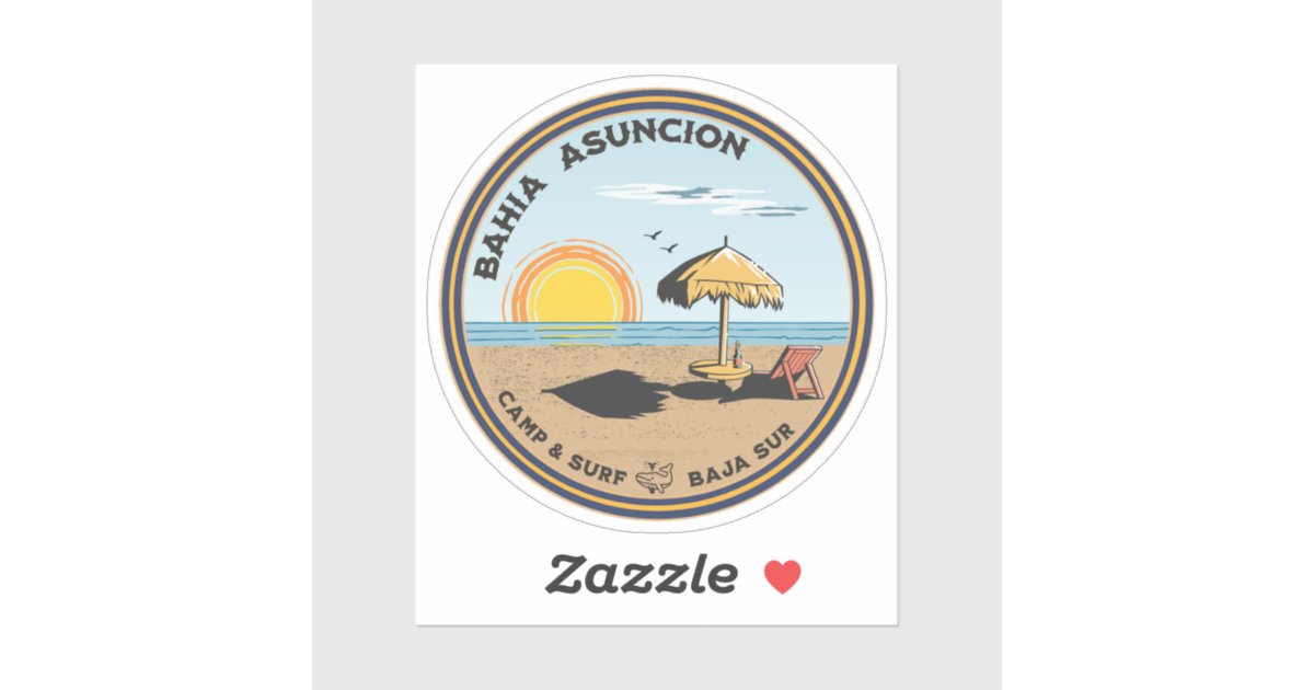 Bahía Asunción Baja California Sur Mexico RV Sticker | Zazzle