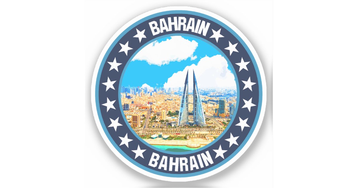 Bahrain sticker | Zazzle