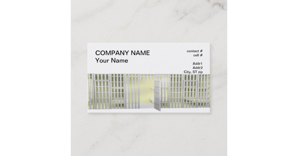 Bail bond business card | Zazzle