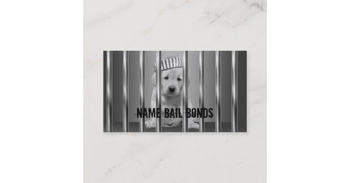 Bail Bonds Business Cards | Zazzle
