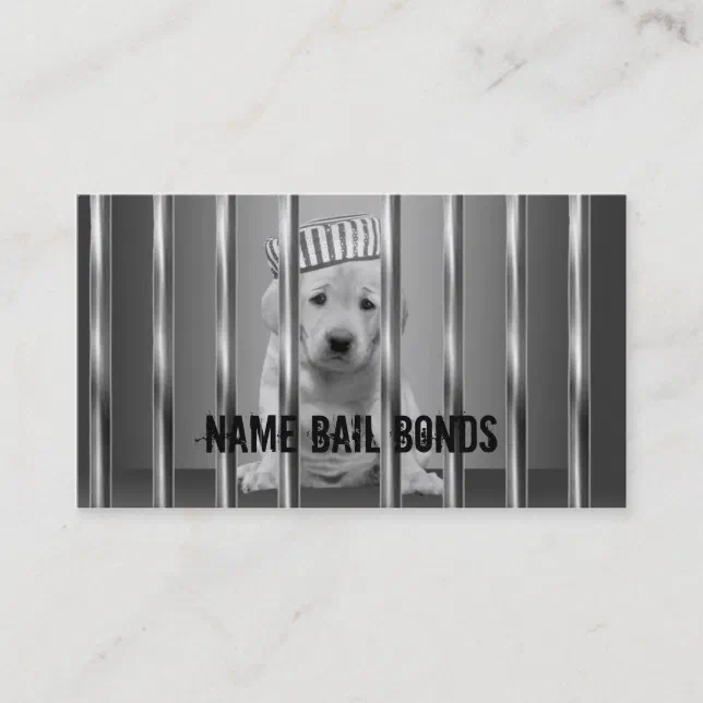 Bail Bonds Business Cards | Zazzle