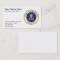Bail Enforcement Agent Business Card | Zazzle