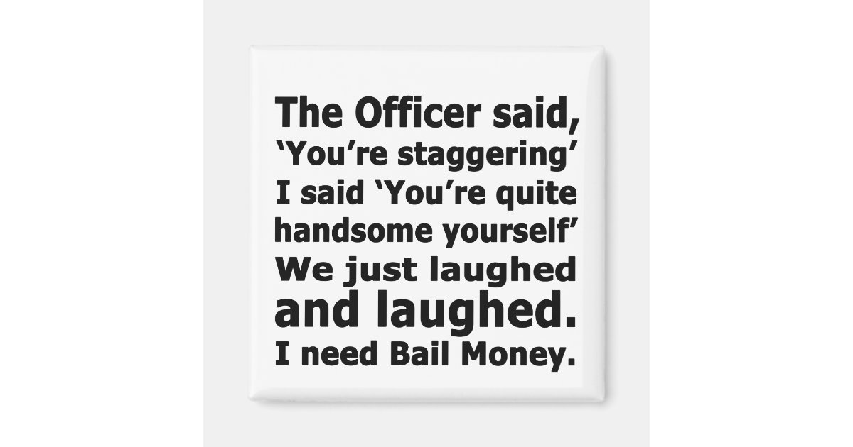 Bail Money Magnet | Zazzle.com