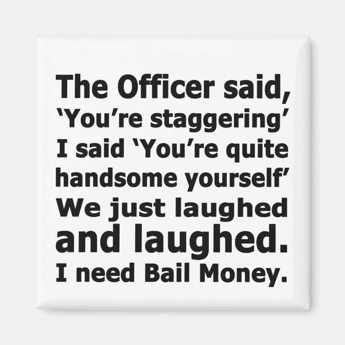 Bail Money Magnet | Zazzle.com