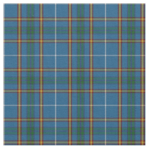 Baird Scottish Clan Tartan Plaid Pattern Fabric | Zazzle.com