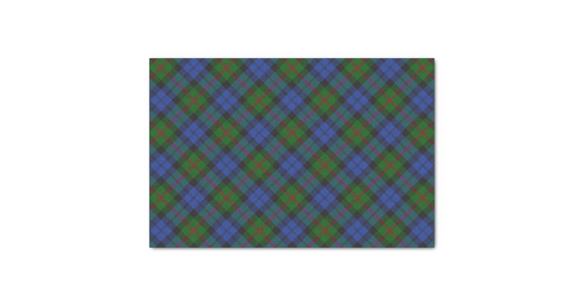 Baird Clan Tartan Plaid Pattern Tissue Paper | Zazzle