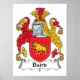 Baird Family Crest Poster | Zazzle
