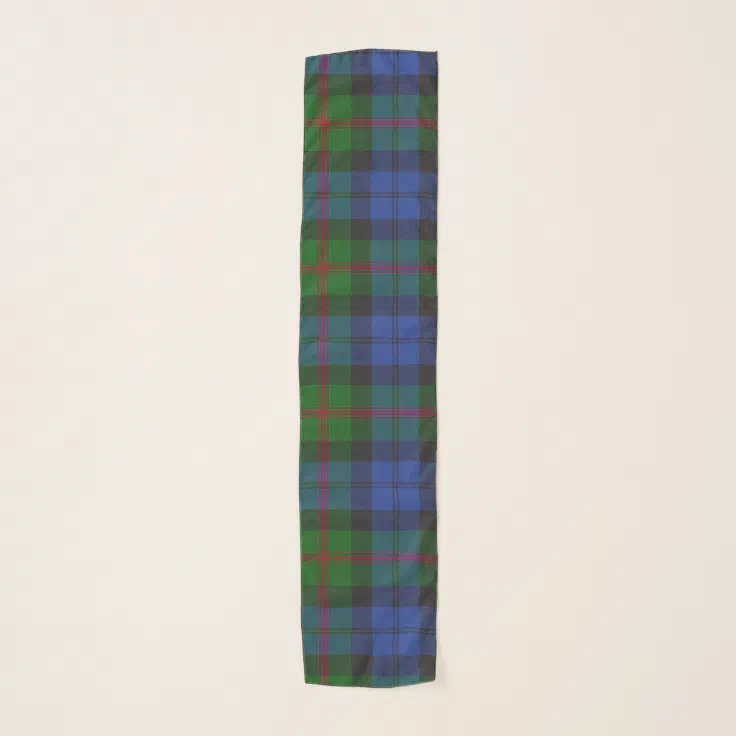 Baird Scottish Clan Tartan Plaid Pattern Scarf | Zazzle