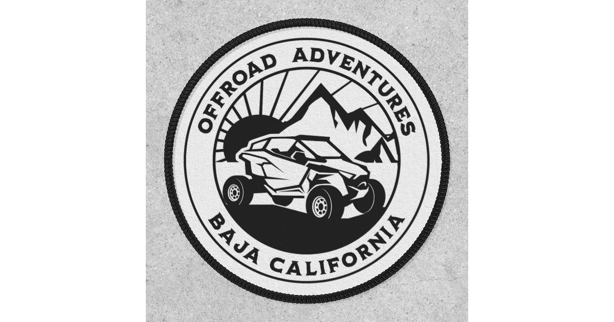 Baja California Overland Truck Patch | Zazzle