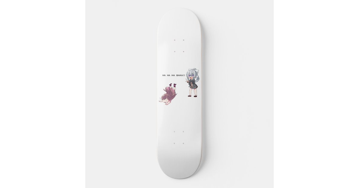 Baka Anime Chibi Skateboard Deck | Zazzle
