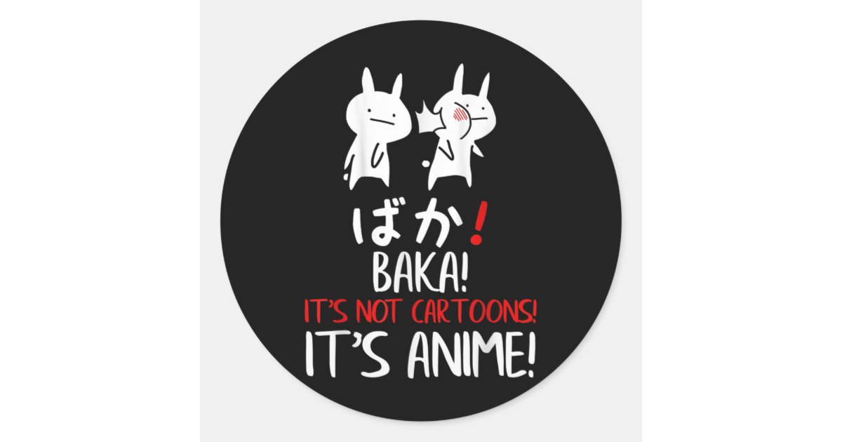 Baka Rabbit Slap Idiot Japanese Manga Its Anime No Classic Round ...