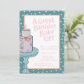 Bake Off Birthday Nailed It Invitation | Zazzle