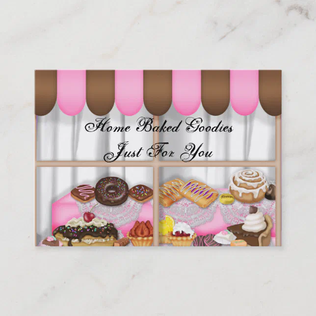 Bake Shop Business Card | Zazzle