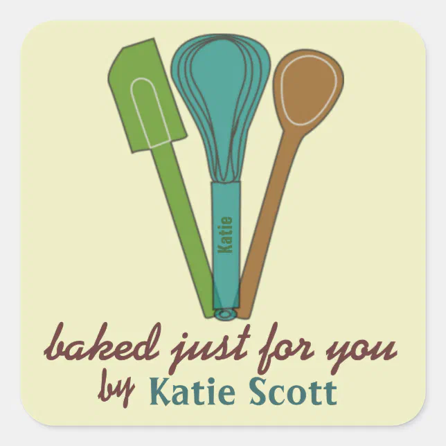 Baked For You by Katie Stickers | Zazzle