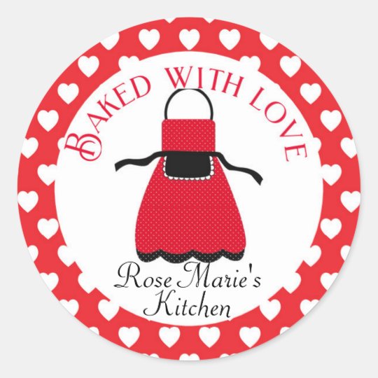 Baked Goods Baking Custom labels | Zazzle.com