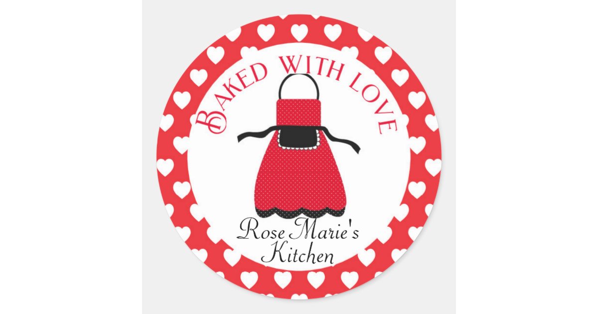 Baked Goods Baking Custom labels | Zazzle