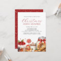 Baked Goods Christmas Cookie Exchange Party Invitation | Zazzle