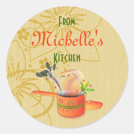 Baked Goods Gift Label Template | Zazzle.com
