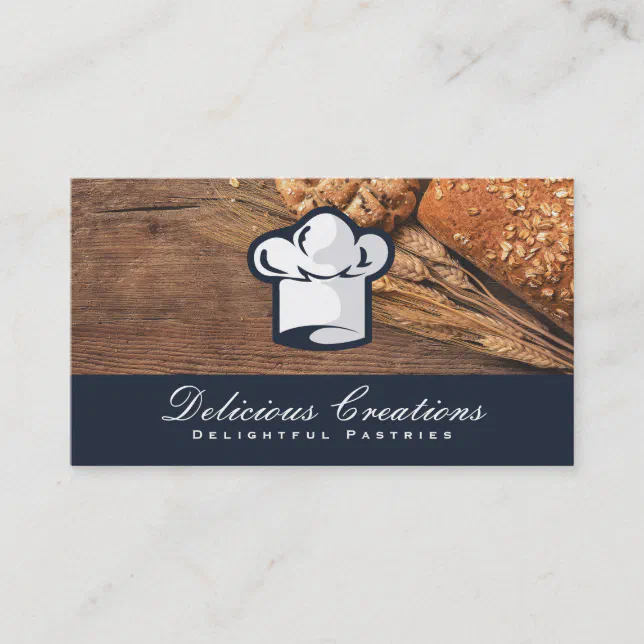Baker | Pastry Shop Business Card | Zazzle