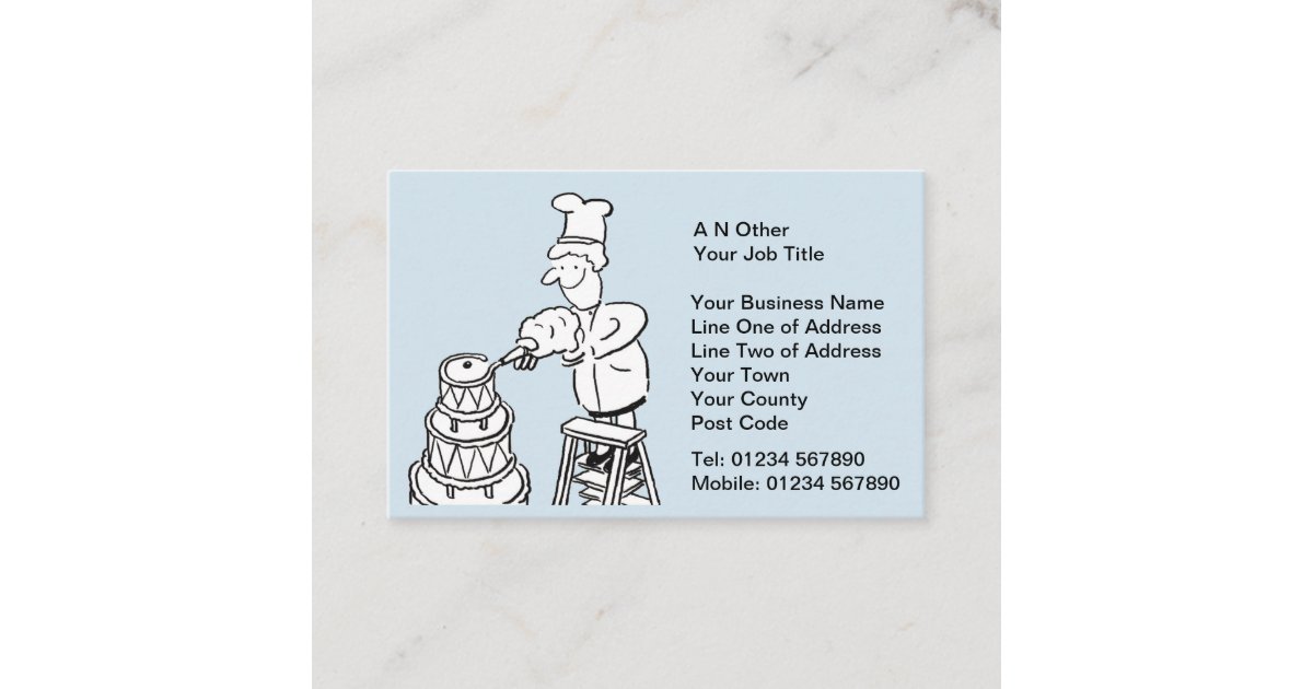 Bakers, Baking, & Cake Making Business Card | Zazzle