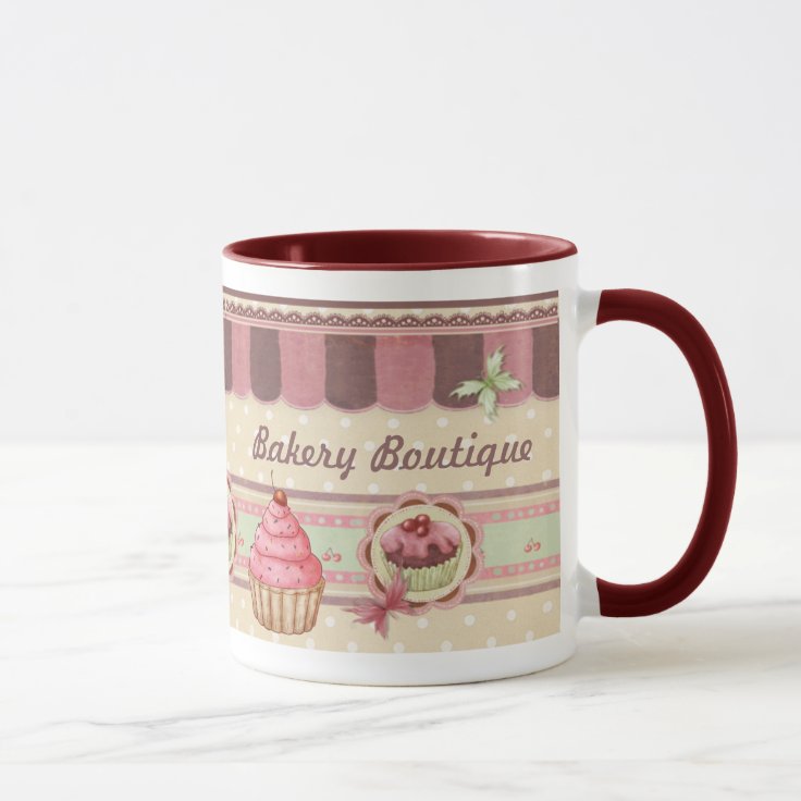 Bakery Boutique Patisserie Mug | Zazzle