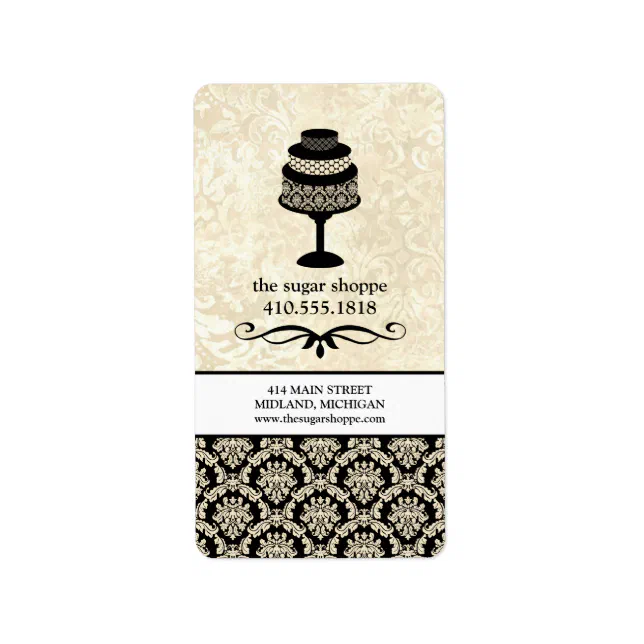 Bakery Business Product Labels {Cakes} | Zazzle