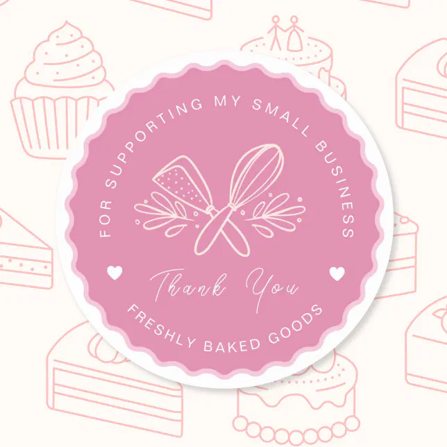 Bakery Business Sticker | Zazzle