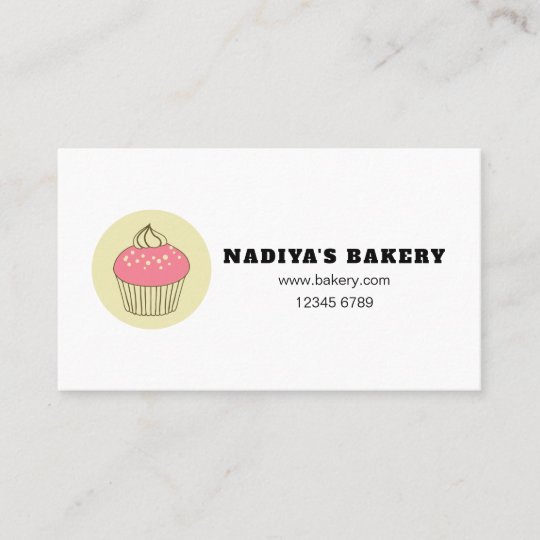 Bakery & Cake shop Business Card | Zazzle.com