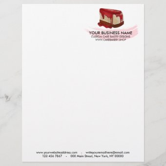 Bakery Cheese Cake Order Form Flyer | Zazzle